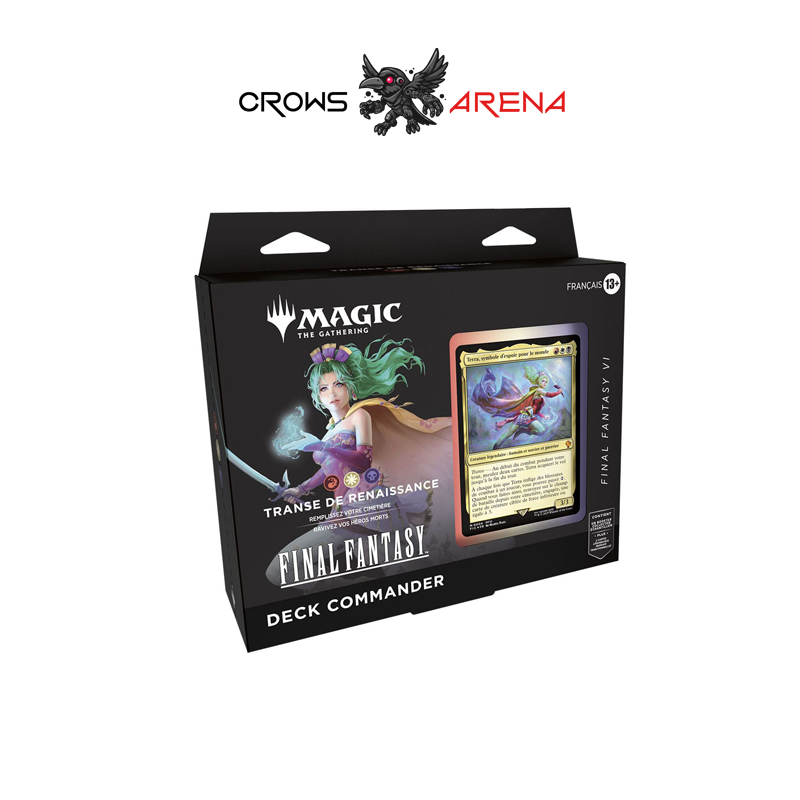 Magic The Gathering - Deck Commander - Final Fantasy - FR – Crows Arena